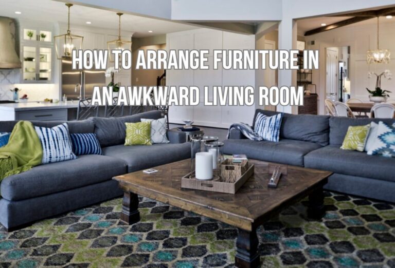 9 Ideas How To Arrange Furniture In An Awkward Living Room